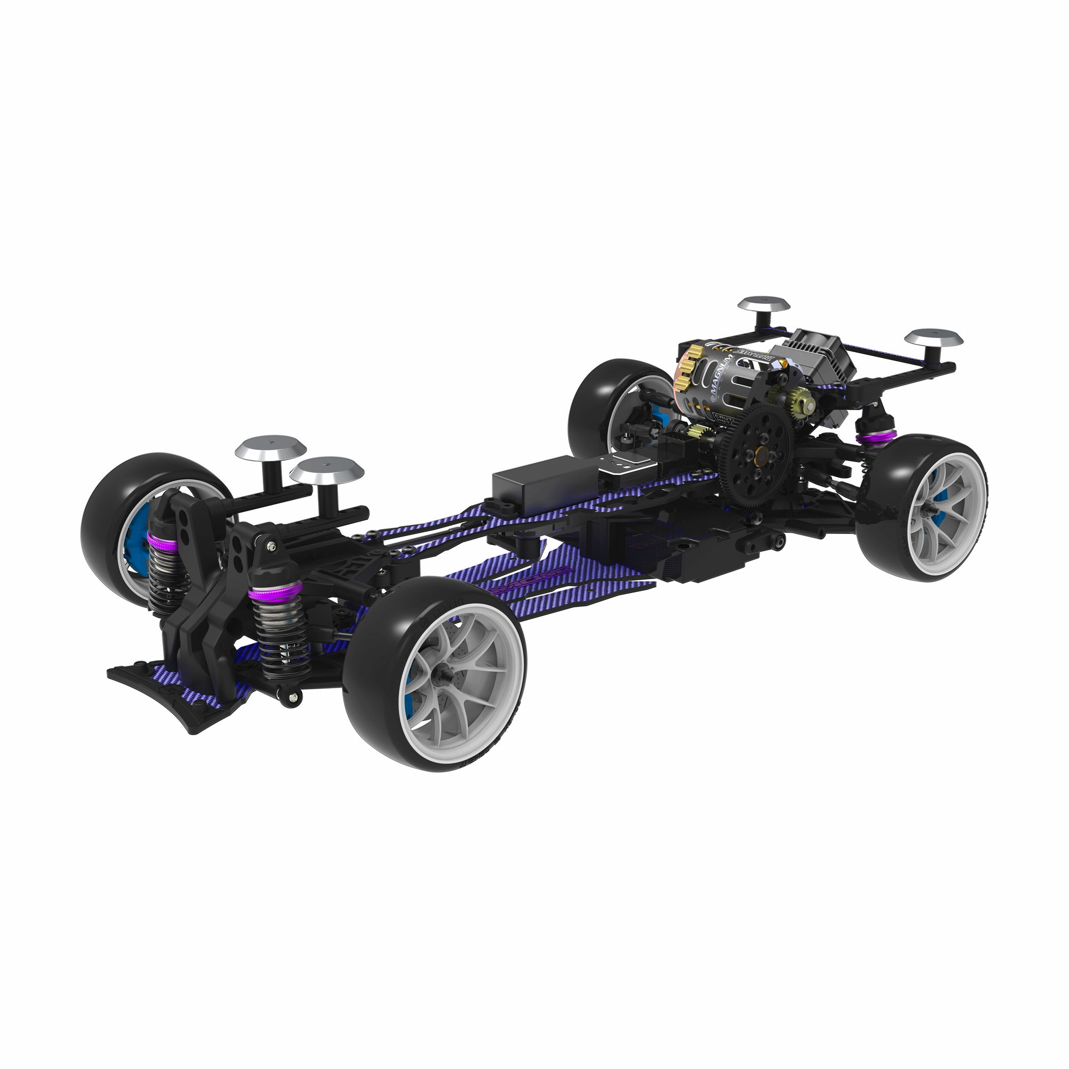 KIT-SAKURA D6GA 3RACING Sakura D6 Sport Carbon Graphite Version ...