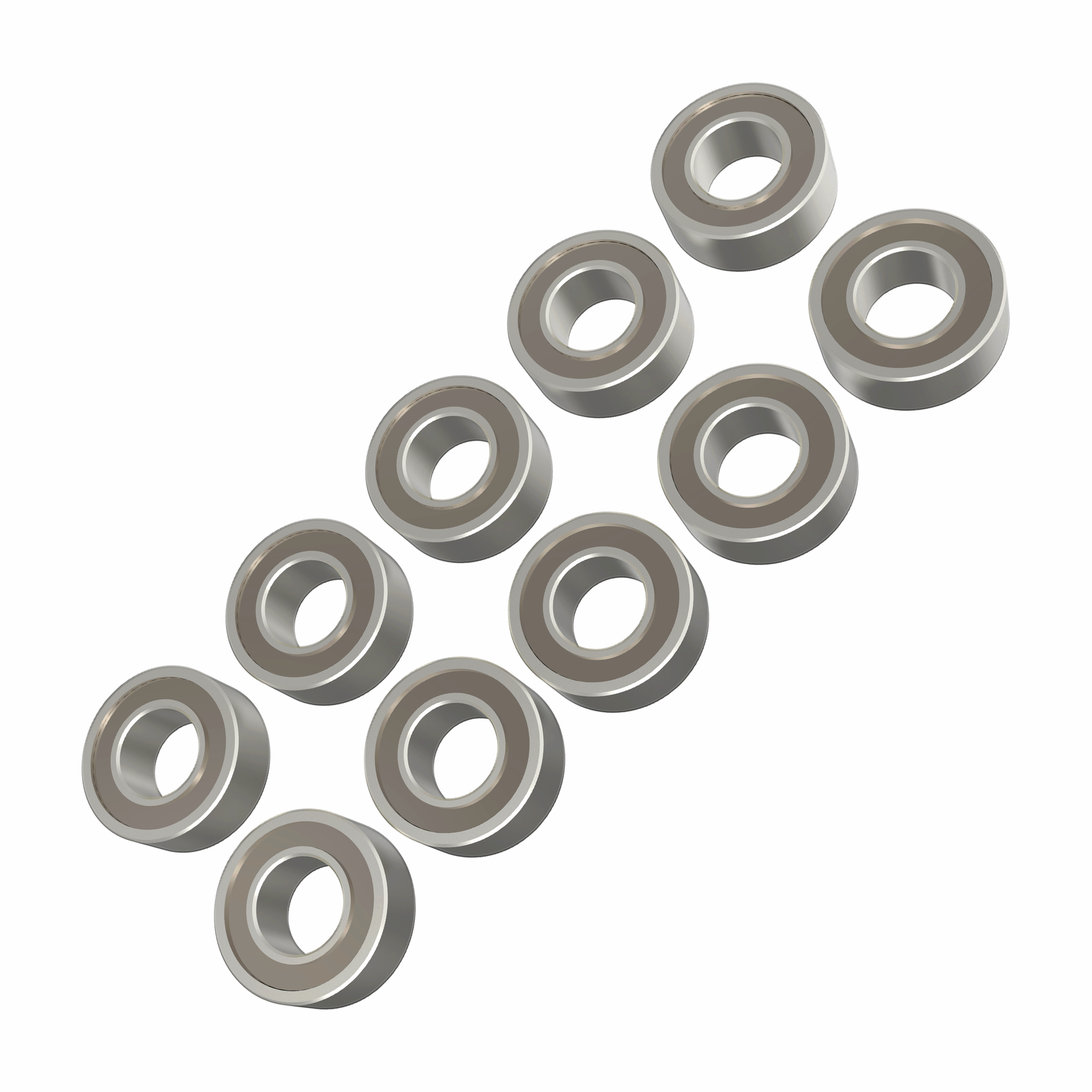 3RB-MR52-ZZ/10 Double Metal Shield Bearing 2 X 5 X 2.5 mm (10pcs ...