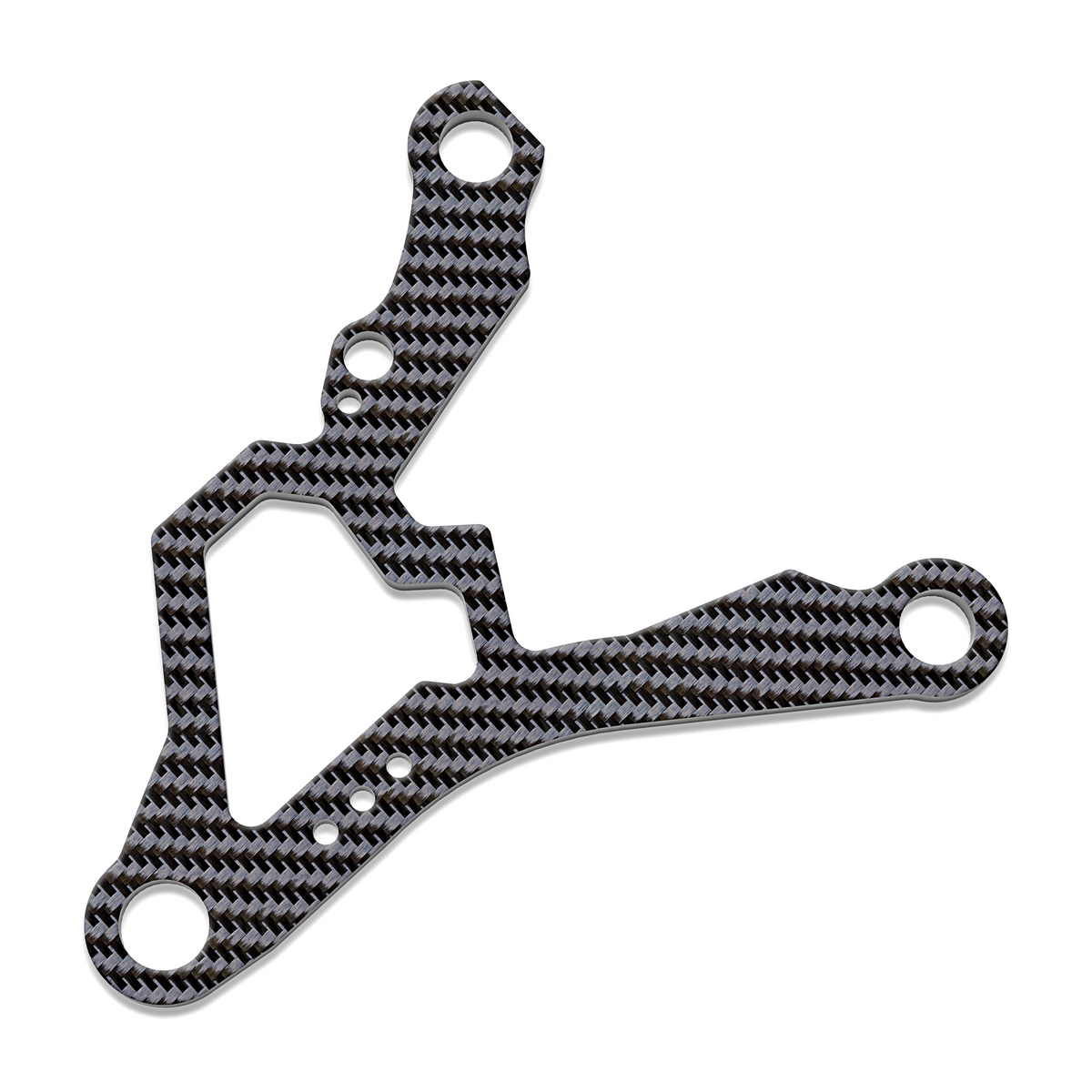 SAK-C105/V4 Graphite Front Lower Wishbone For 3RACING Cero FWD 2.0 ...