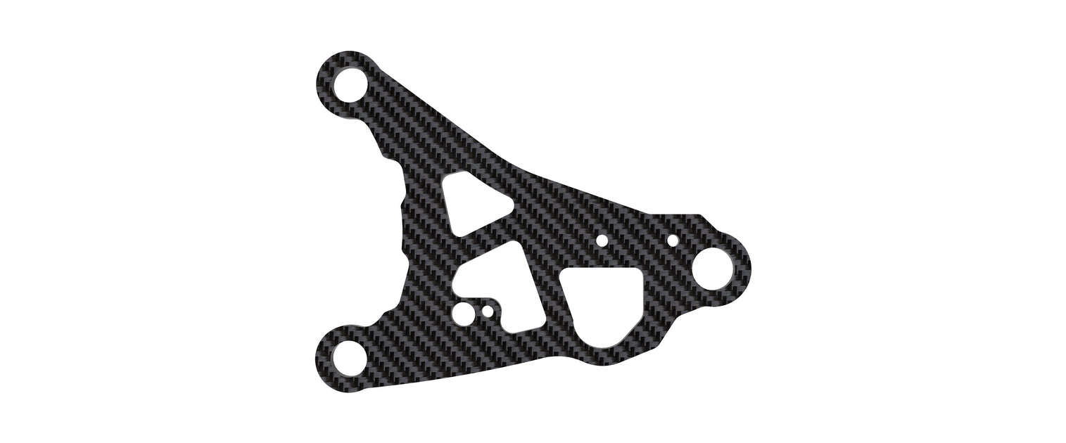 SAK-C106 Rear Graphite Lower Wishbone For 3RACING Cero — 3Racing Shop