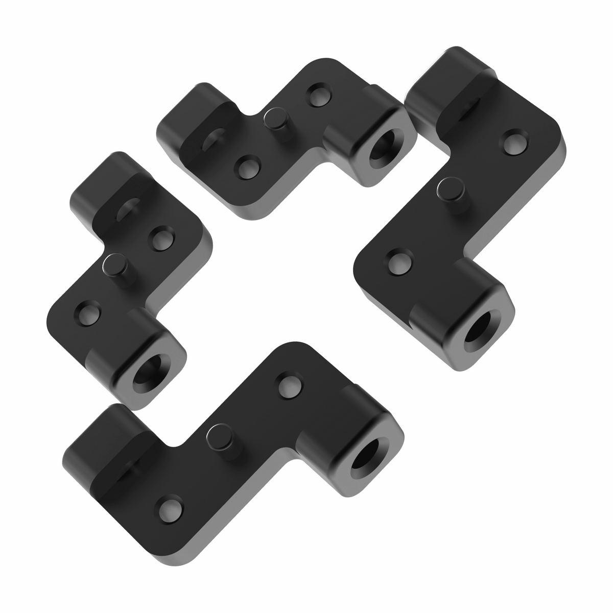 SAK-C107A Front And Rear Lower Damper Ball Mount For 3RACING Cero Ver ...