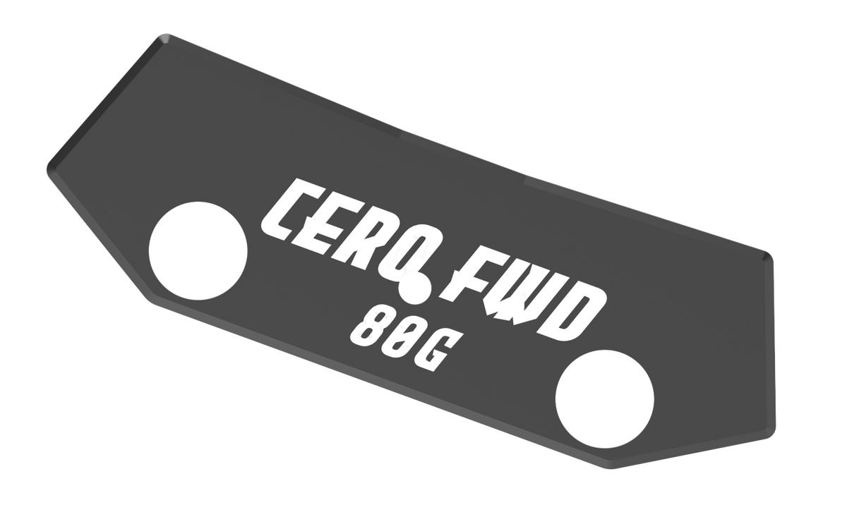 SAK-C165 Cero FWD weight distribution 80G — 3Racing Shop