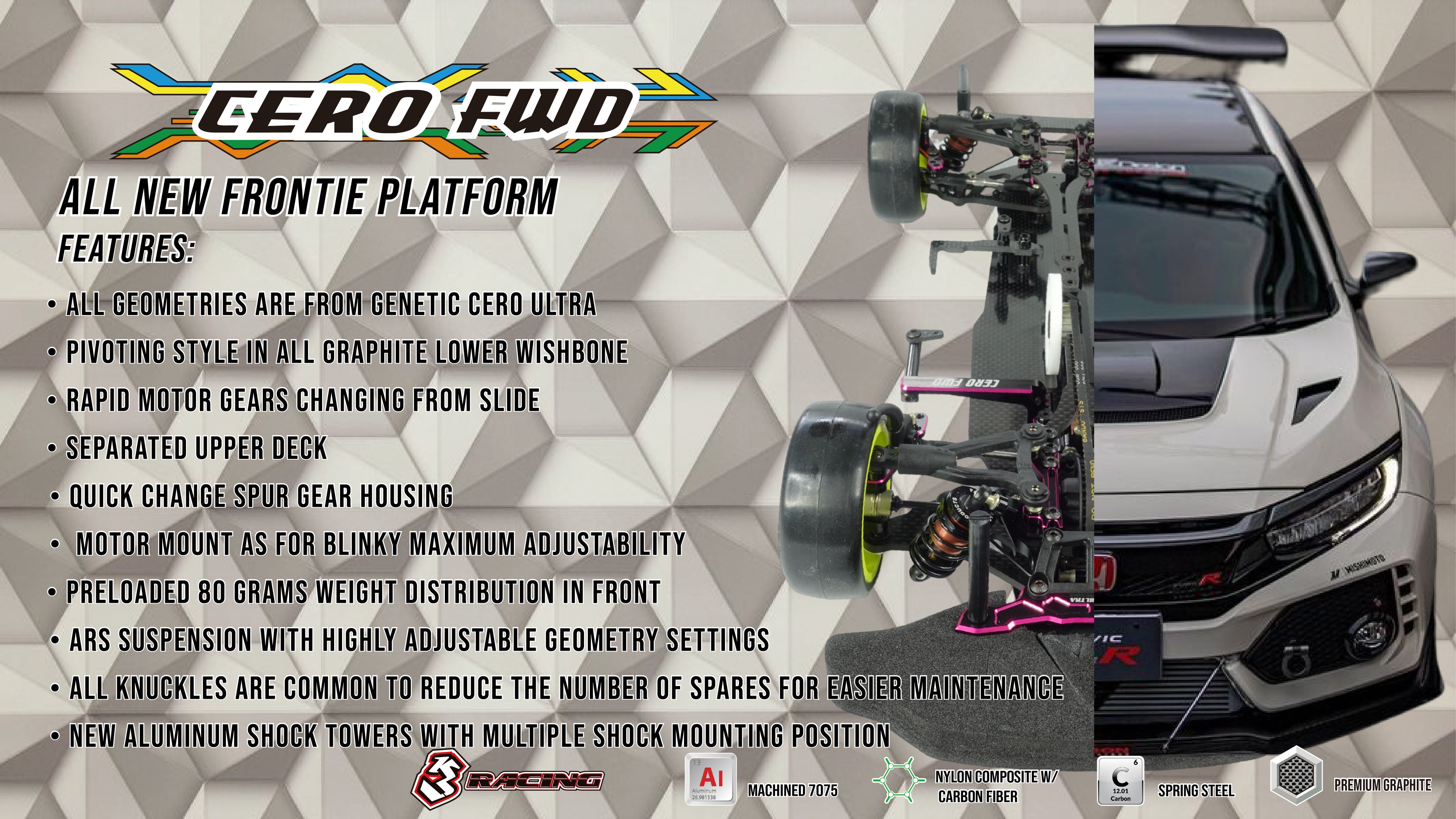 KIT-CEROFWD Cero Ultra FWD — 3Racingshop