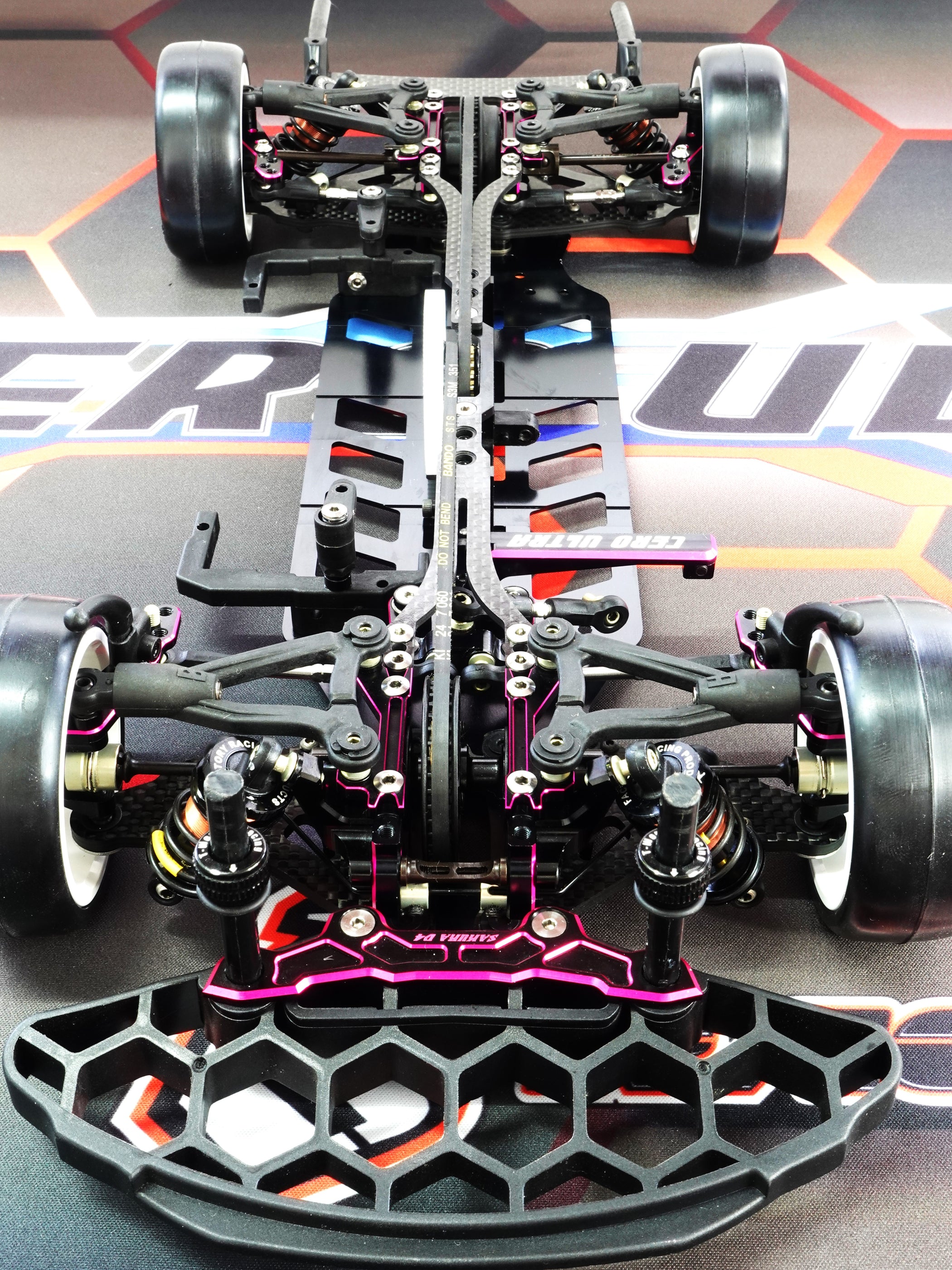 KIT-CERO ULTRA-ACE 3RACING Cero Ultra Touring Car (Aluminium Chassis E ...