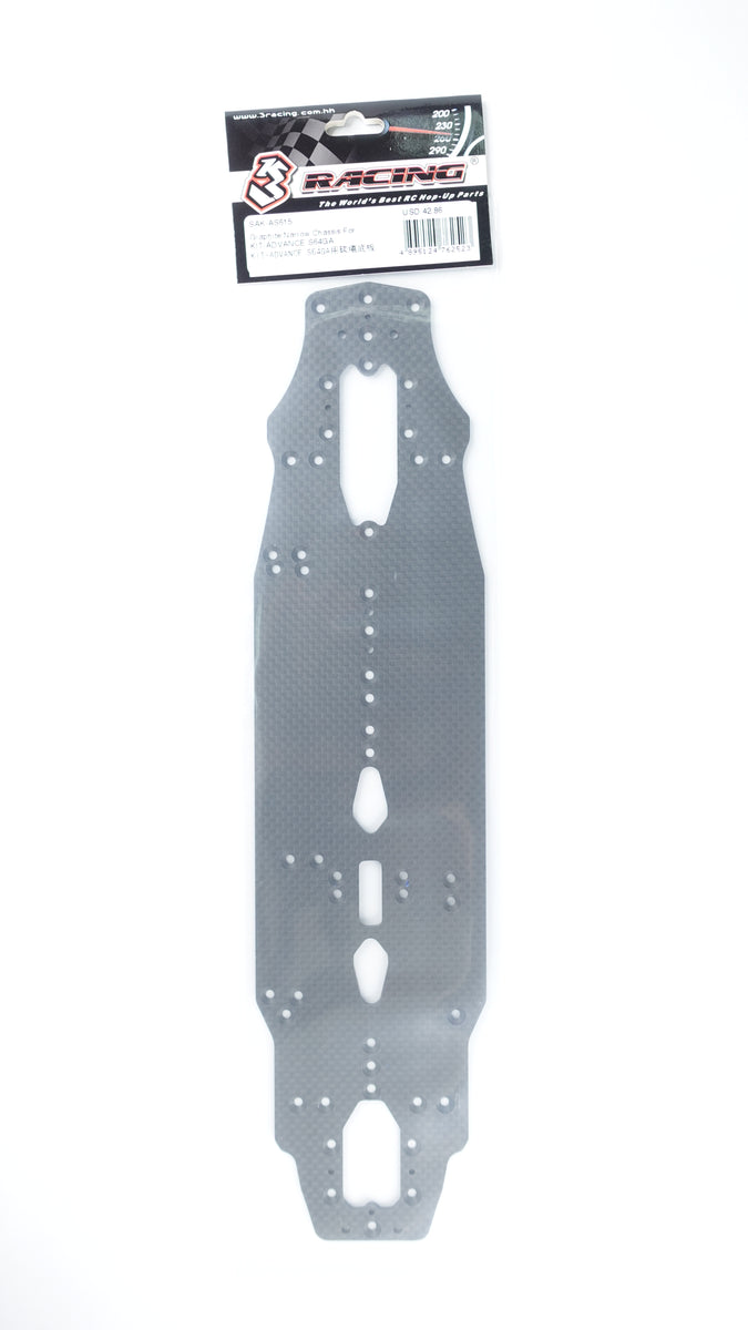SAK-AS615 Graphite Narrow Chassis For KIT-ADVANCE S64GA – 3Racingshop